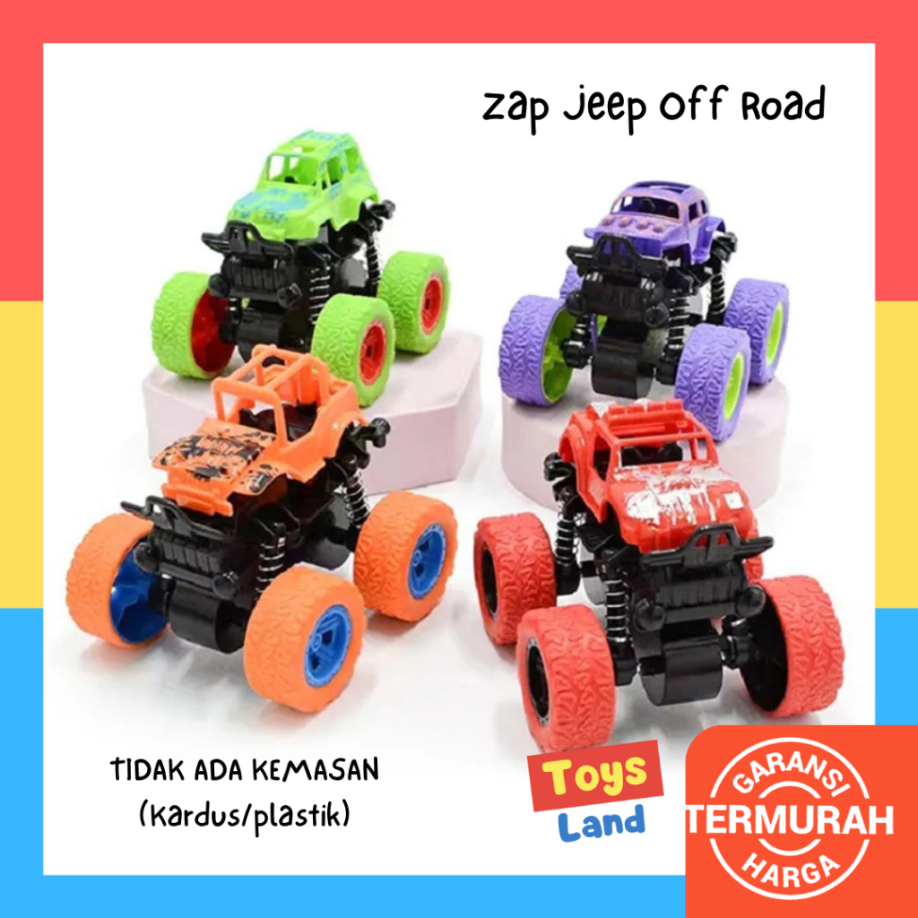 Jual Zap Jeep Off Road Mainan Mobil Mobilan Anak Mobil Jeep Mainan ...