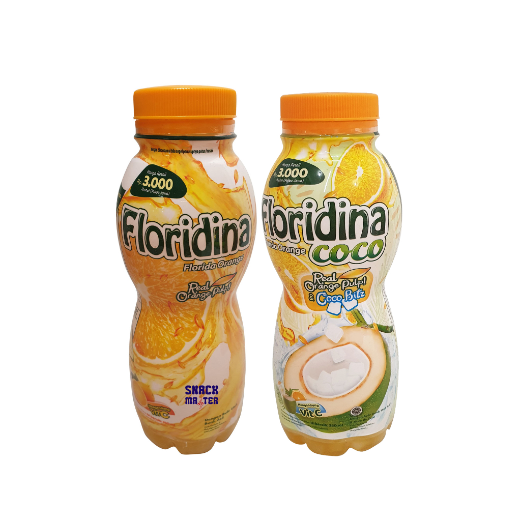 Jual Floridina Florida Orange Vit C - Netto 350 ML | Shopee Indonesia
