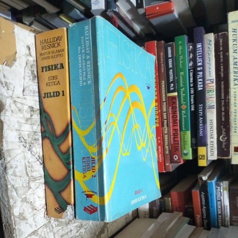 Jual FISIKA Jld 1 & 2 edisi Ketiga By David Halliday | Shopee Indonesia