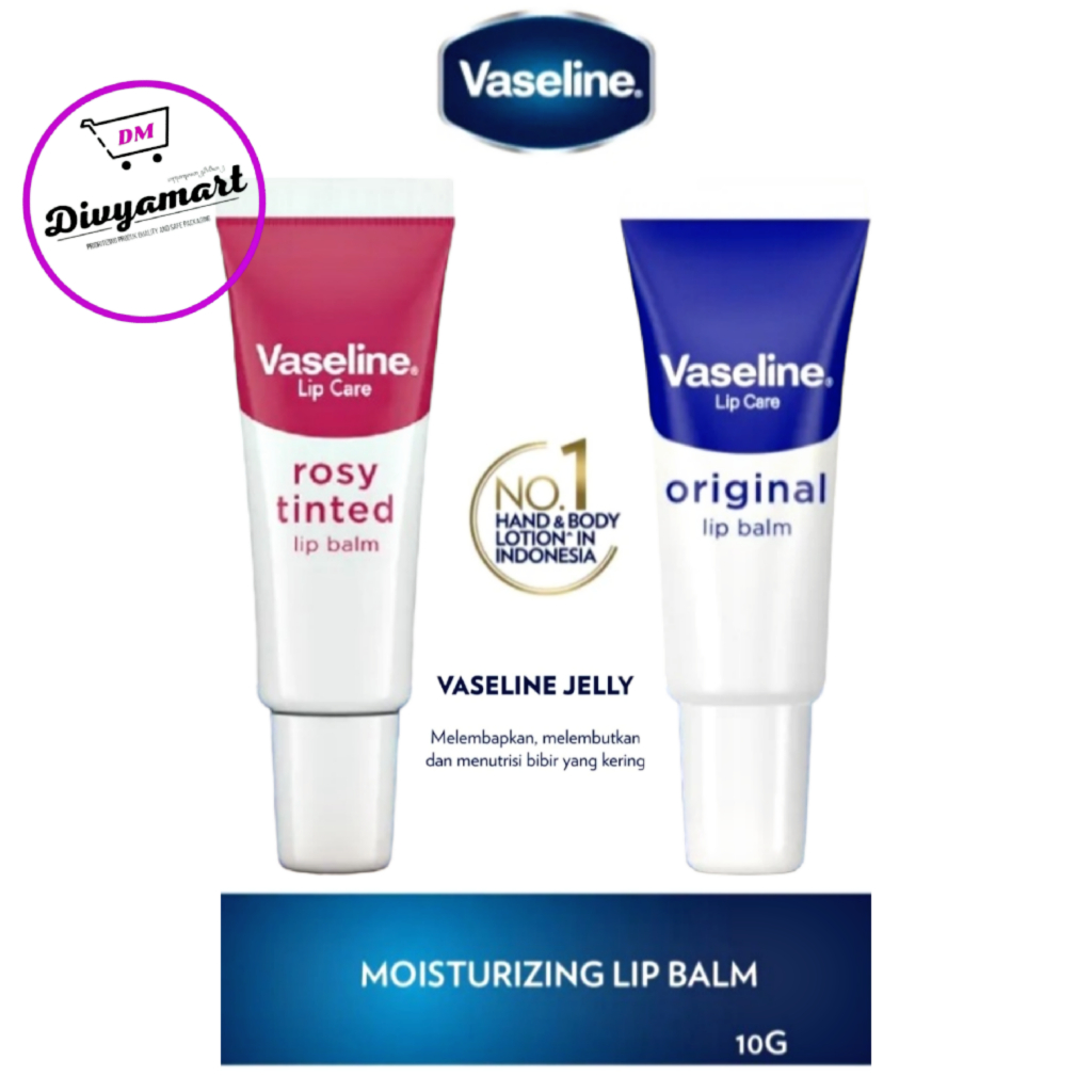 Jual Vaseline Lip care Pelembab Dan Pencerah Bibir 10g | Shopee Indonesia