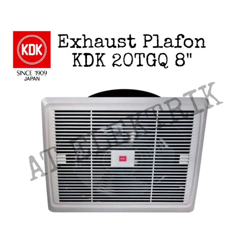 Jual Exhaust Fan KDK 20TGQ Plafon 8" inch / Heksos Plafon KDK 8 inc ...