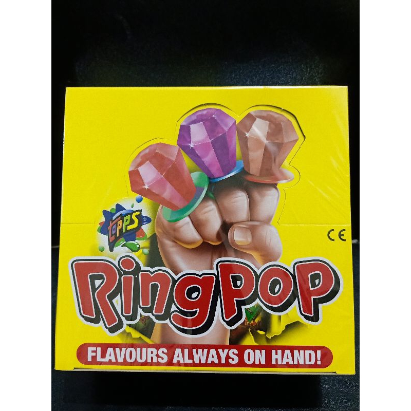 Jual Ring pop candy 1 box isi 24x10g/setengah box isi 12x10g | Shopee ...