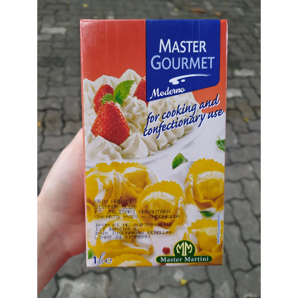 Jual MASTER GOURMET Cooking Cream 1 Liter - Cooking Krim 1 Liter ...