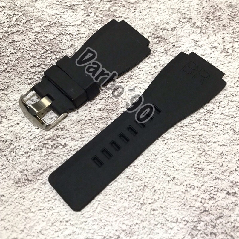 Jual Strap Tali Jam Tangan Bell N Ross Rubber Tali Bell N Ross Rubber ...