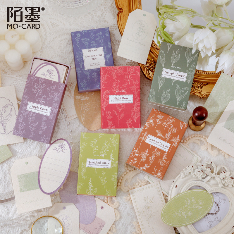 Jual Lily 30 Pcs Aesthetic Tag for Journaling Scrapbook Bujo Kraft DIY ...