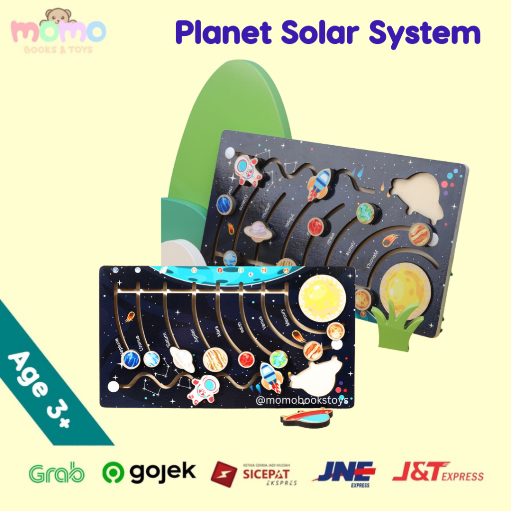 Jual [MOMO] Solar System Planet Sistem Tata Surya | Mainan Edukasi ...
