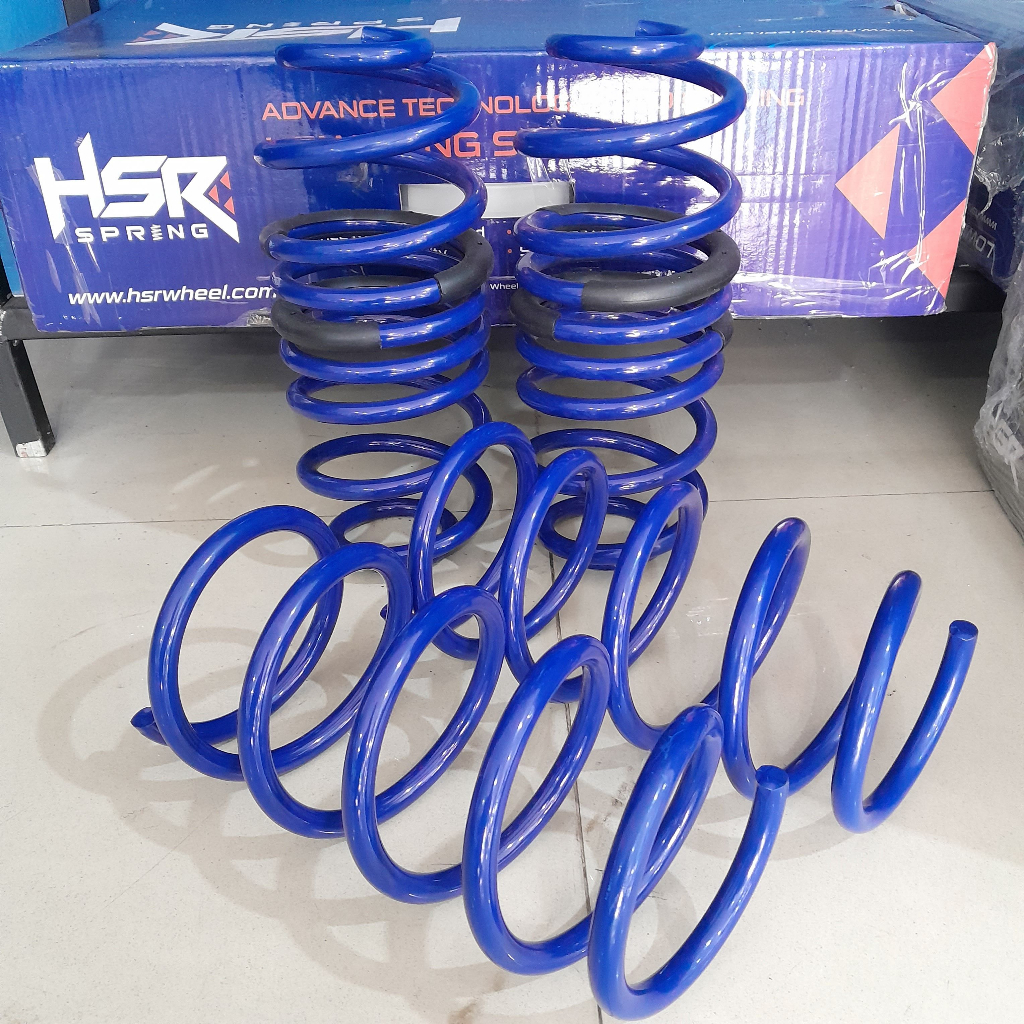 Jual hsr spring / lowering kit hsr warna biru untuk xpander / per cepet ...