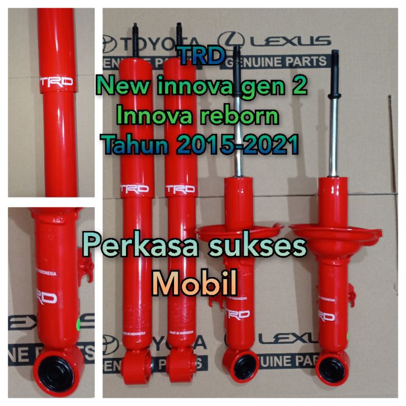 Jual shockbreaker shock absorber toyota innova trd depan & belakang ...