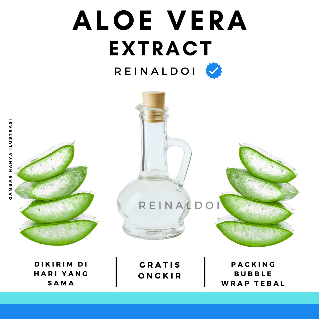 Jual Aloe Vera Extract Ekstrak Lidah Buaya 100 ML | Shopee Indonesia