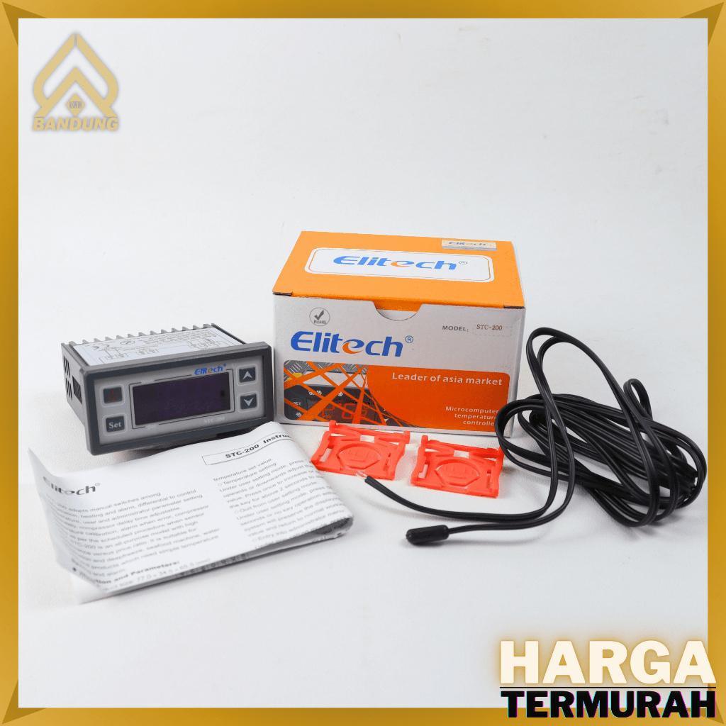 Jual THERMOSTAT STC-200A | TEMPERATURE CONTROL DIGITGAL STC200 A | PENGATUR SUHU COOL STORAGE ...