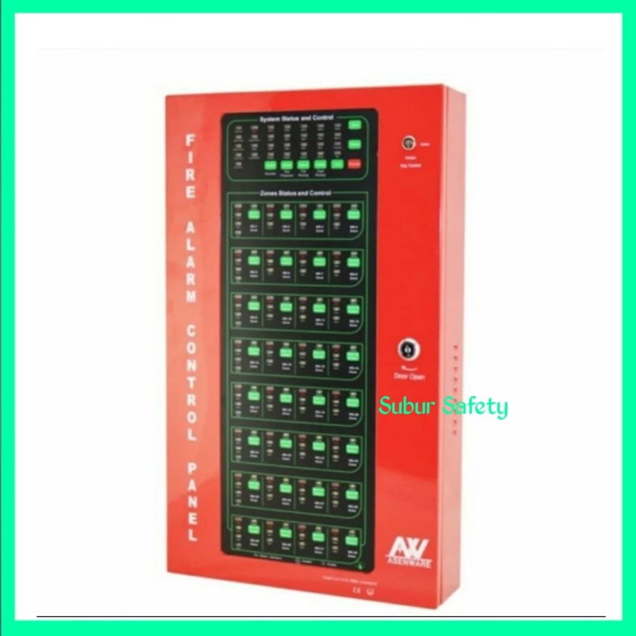 Jual Master Control Fire Alarm Panel MCFA 12 Zone ASENWARE - LPCB Approved | Shopee Indonesia