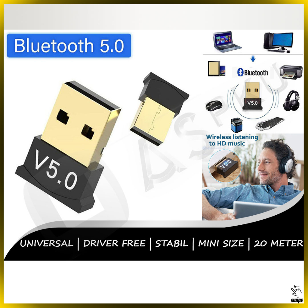 Jual USB Bluetooth Dongle Universal Receiver Komputer Computer Laptop ...