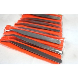 Jual Jepit obras pinset obras nikel model bengkok per biji | Shopee ...