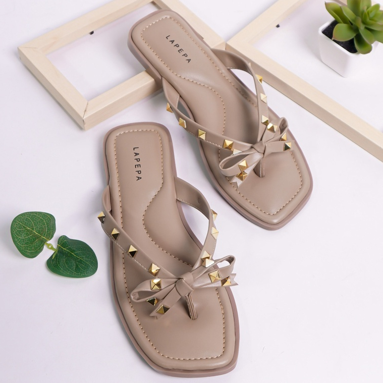 Jual LAPEPA YUK - ARUMI Sandal Wanita Teplek Casual Size 36 - 40 Model ...