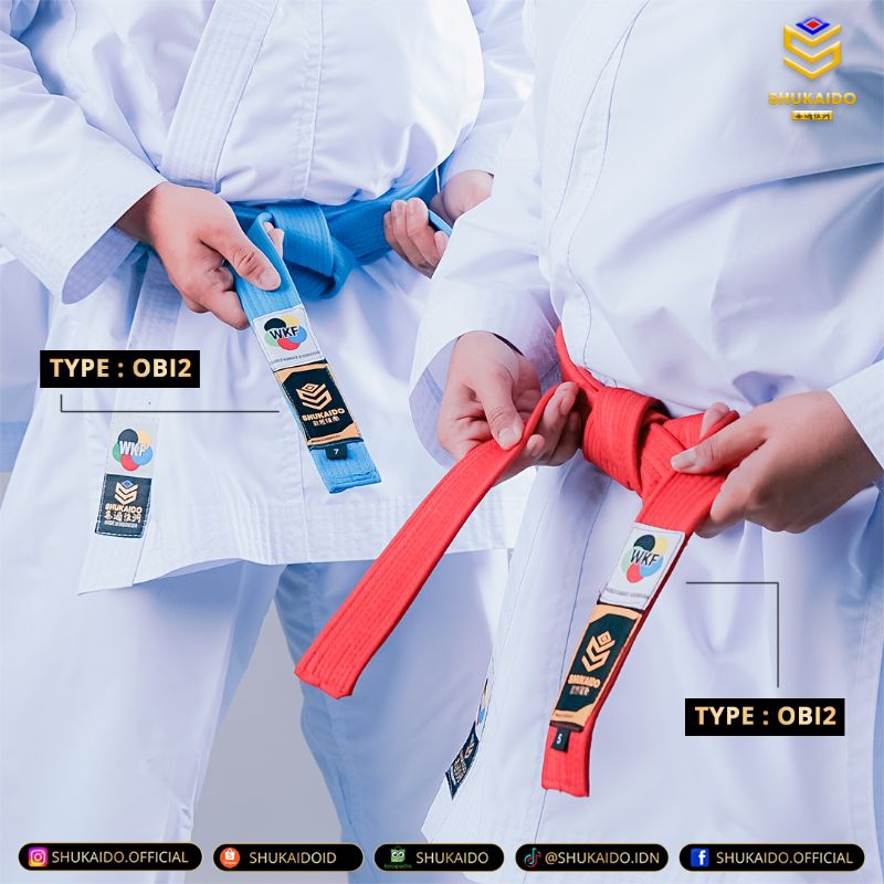 Jual [OBI 2] SHUKAIDO SABUK PERTANDINGAN KARATE // SABUK PERTANDINGAN ...