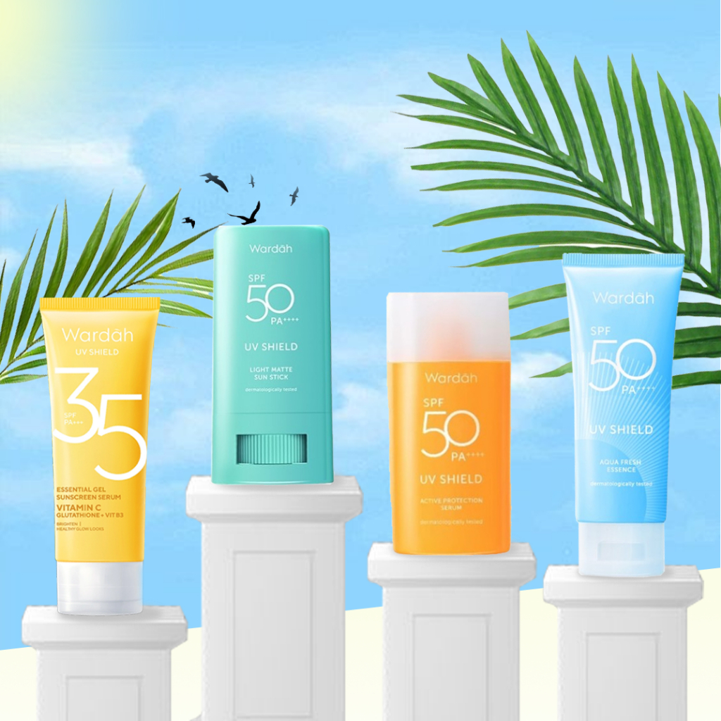 Jual ⚡Paviola⚡Wardah UV Shield SPF 50 PA+++ - SPF 35 PA+++ Aqua Fresh ...