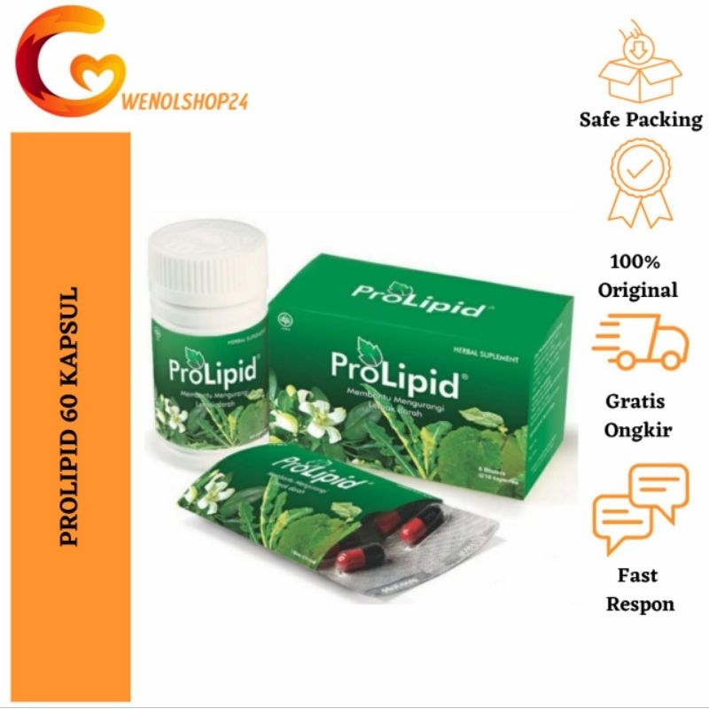 Jual Prolipid 60 Kapsul Indofarma / Obat Penurun Kolesterol | Shopee ...