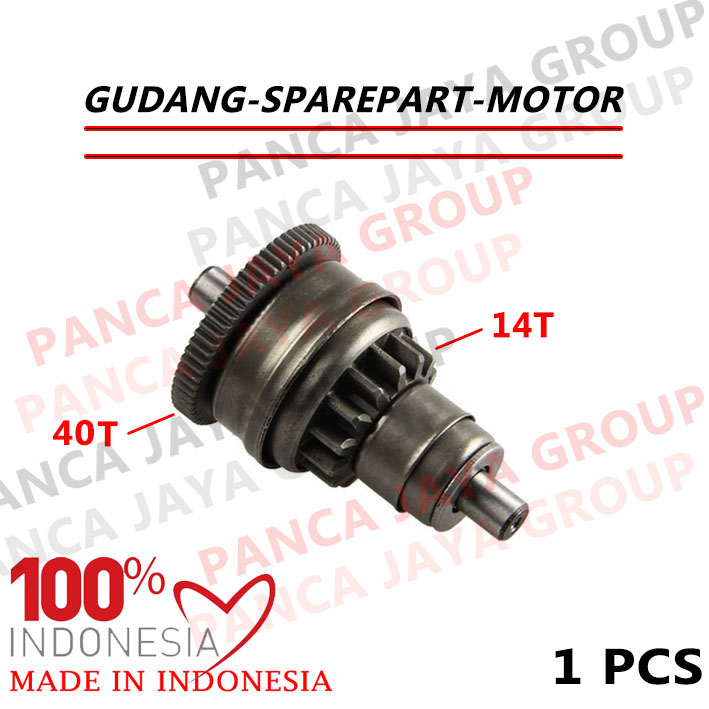 Jual GIGI GEAR GIR PINION PINNION STATER STARTER KYMCO KIMCO EASY-JR ...