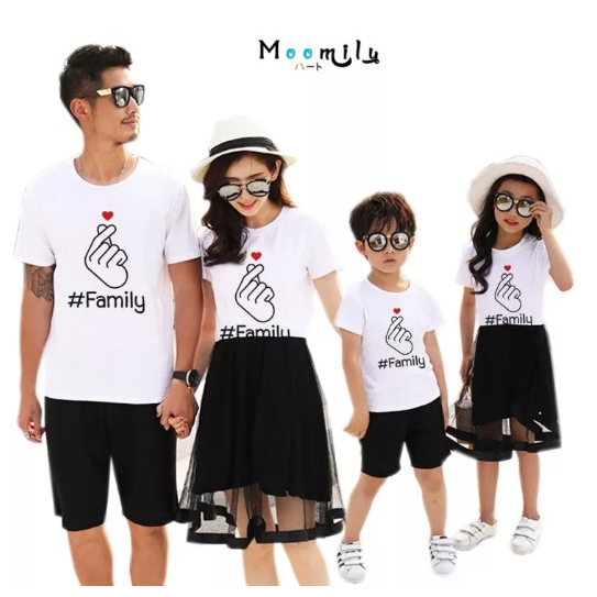 Jual KAOS COUPLE KELUARGA #FAMILY/ KAOS KAPEL KELUARGA/ BAJU COUPLE ...