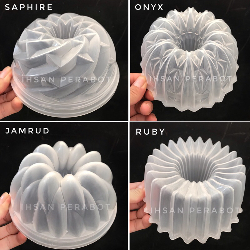 Jual Cetakan Puding 15cm / 600ml / Jamrud / Saphire / Onyx / Ruby | Shopee Indonesia