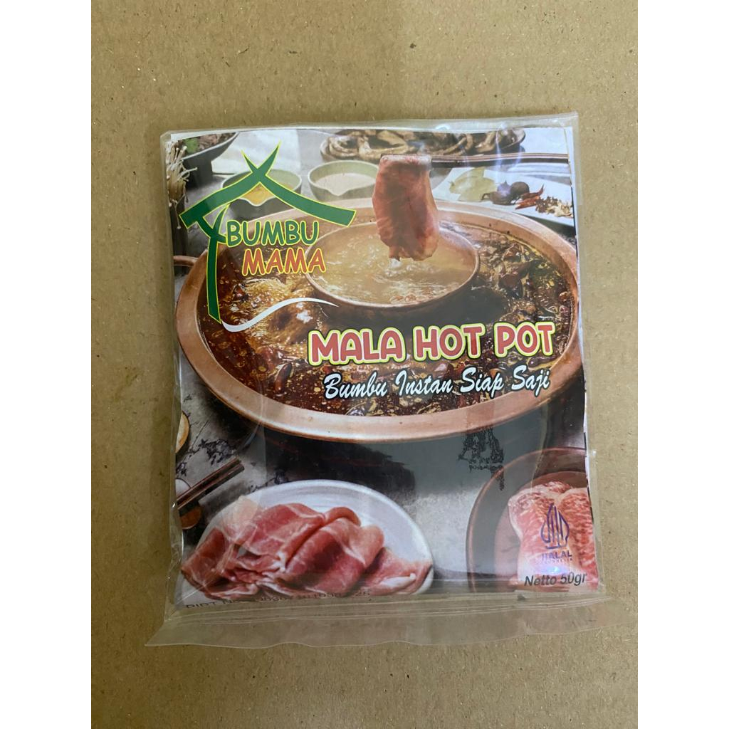 Jual Bumbu Mama Mala HOT Pot 50 gr | Shopee Indonesia