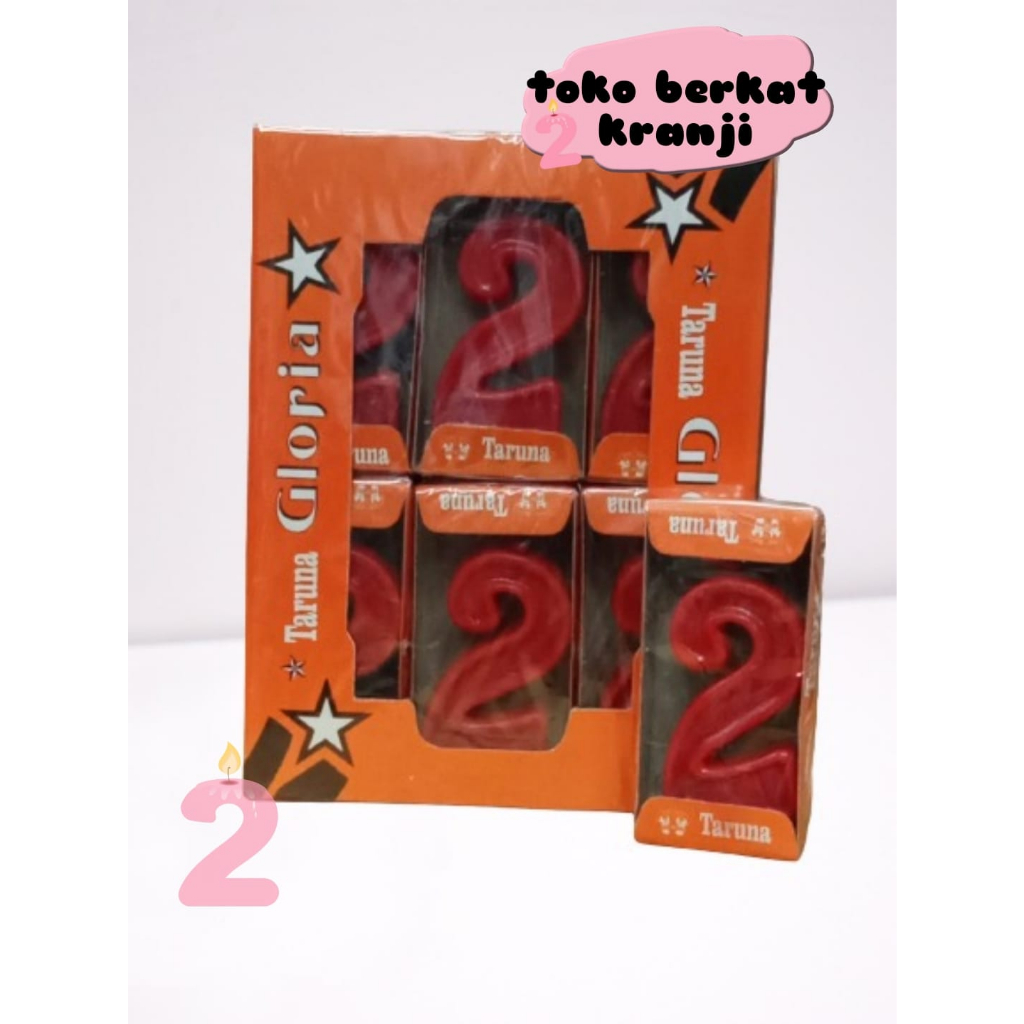 Jual Lilin angka (2) melody/taruna (1pcs) | Shopee Indonesia