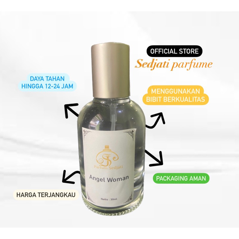 Jual PARFUM ANGEL WOMAN CEWEK/COWOK PARFUM SEDJATI | Shopee Indonesia