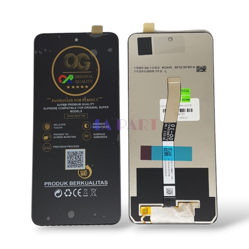Jual LCD XIAOMI NOTE 9 PRO / NOTE 9S FULLSET | Shopee Indonesia