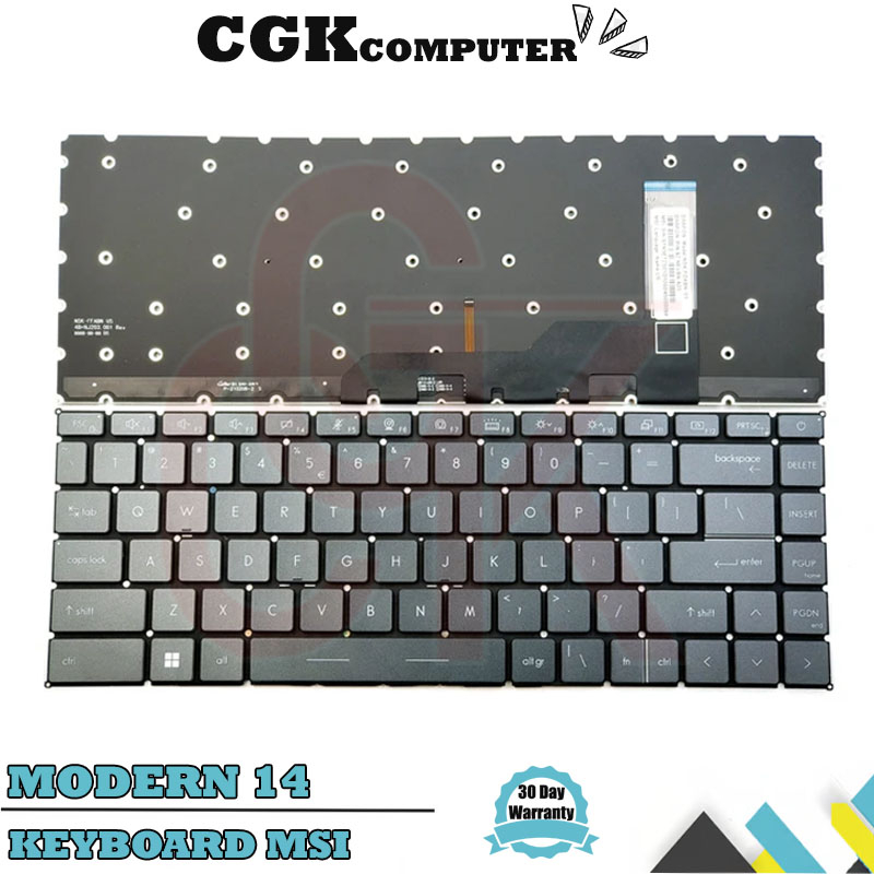 Jual Keyboard Laptop MSI Modern 14-B10, Modern 14-B11, Modern 15-A11 | Shopee Indonesia