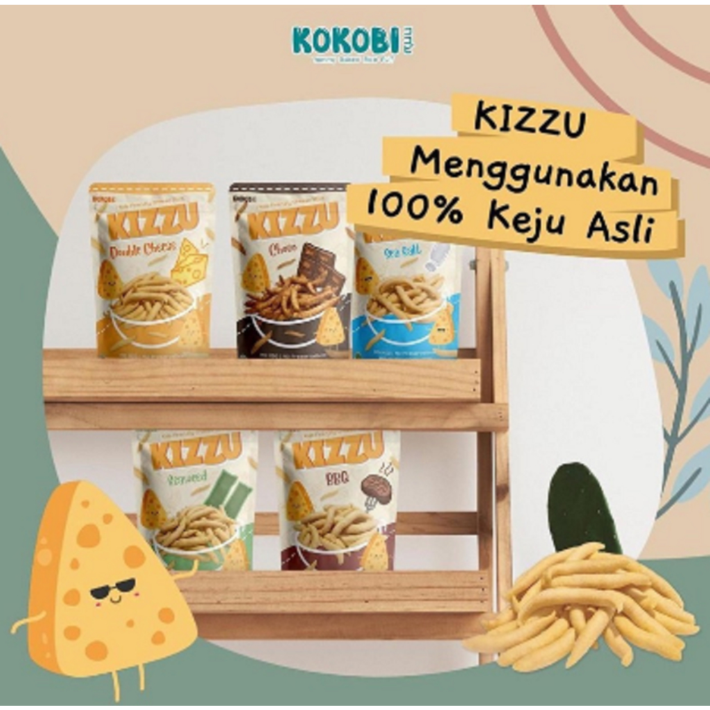 Jual Abe Food Kokobi Kizzu Cheese Stick Snack Anak Usia 1Y | Shopee ...
