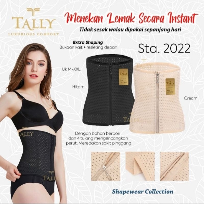 Jual JdF Shop 2022 - Stagen Zipper Kait / Shaping Penekan Lemak | Shopee Indonesia