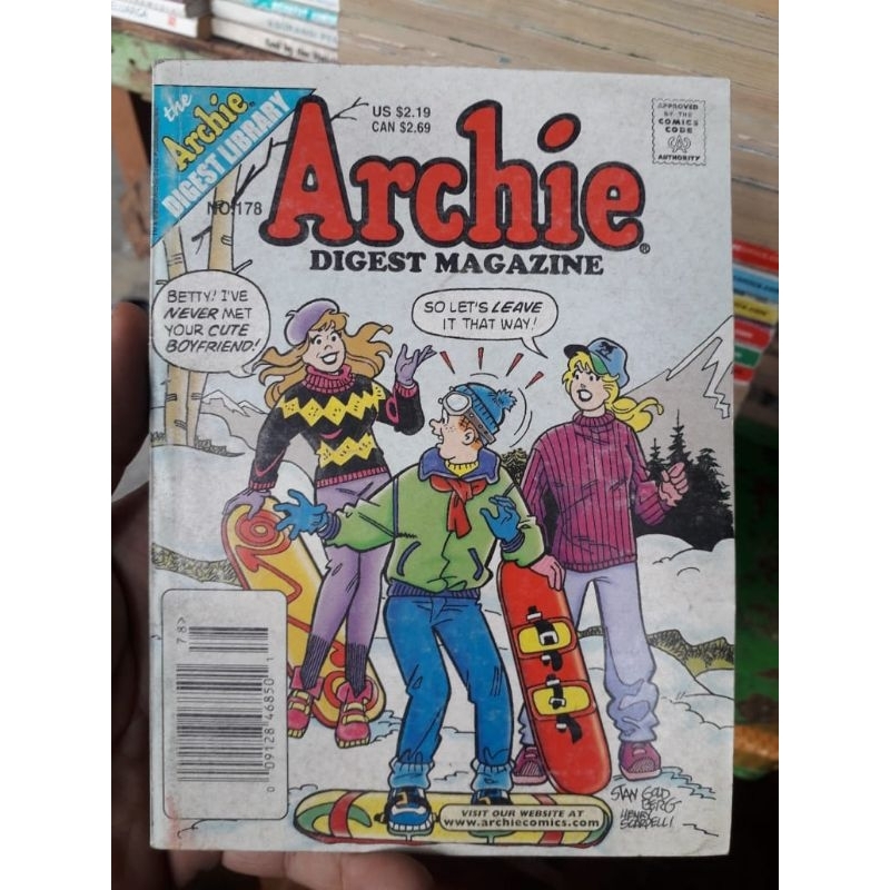 Jual ARCHIE COMICS LIBRARY : ARCHIE DIGEST MAGAZINE VOL 178 | Shopee ...