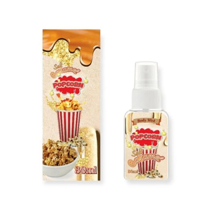 Jual PARFUM BODY MIST POPCORN CARAMEL 30ML100ML PARFUM POPCORN CARAMEL ...