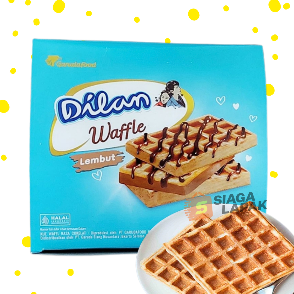 Jual Dilan Waffle 1 BOX ISI 12OCS Soft Cake Lembut Coklat [BELI BANYAK LEBIH MURAH] | Shopee ...