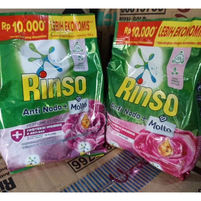 Jual Rinso 400gr / 380gr Detergen Bubuk BELI 1 GRATIS 1 (dapat 2pcs ...