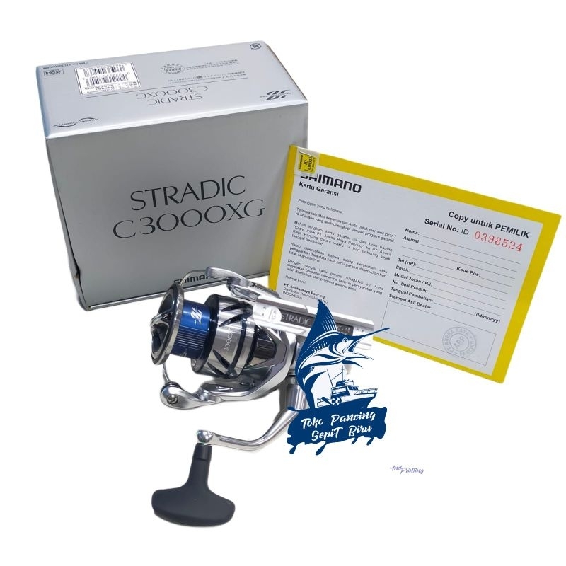 Jual REEL SHIMANO STRADIC FM C3000XG NEW 2023 | POWER HANDLE | REEL ...