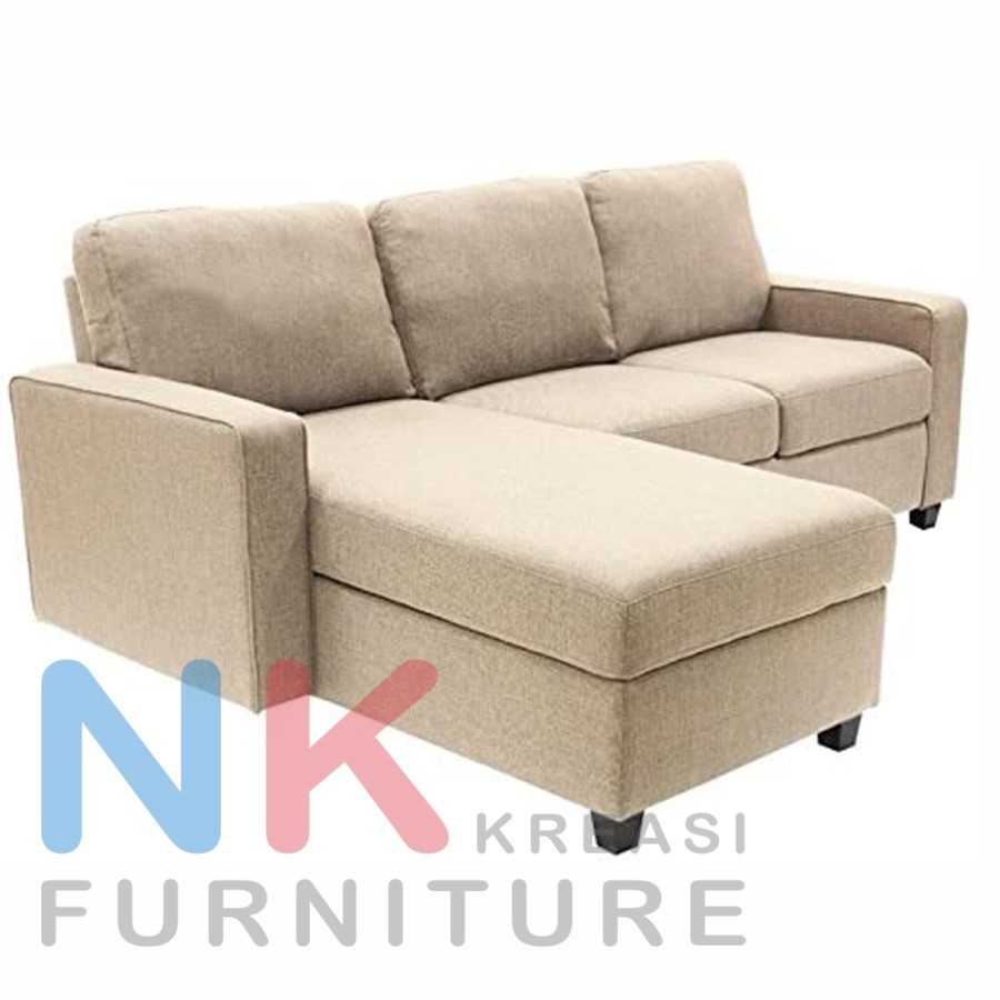 Jual Bergenia Sofa Kursi Ruang Tamu L sudut minimalis | Shopee Indonesia