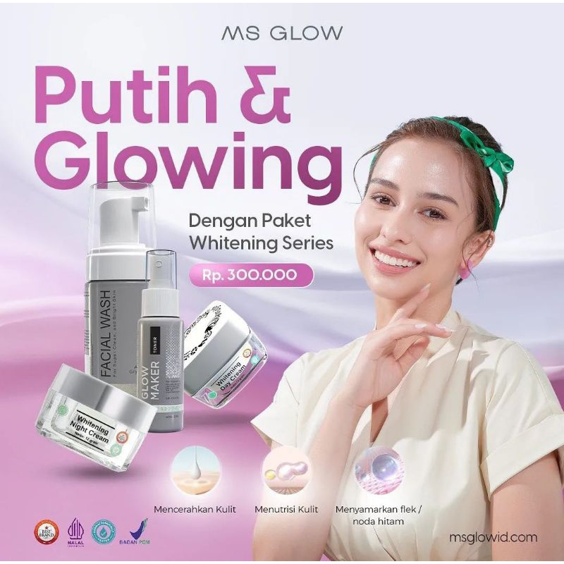 Jual Paket Whitening MSGLOW . | Shopee Indonesia