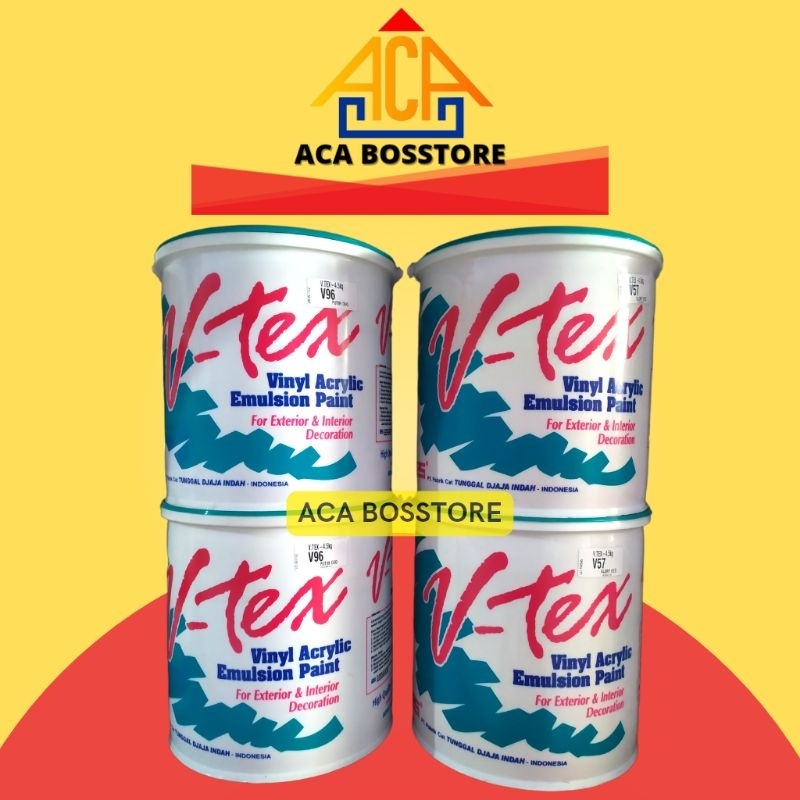 Jual V-tex Cat Tembok Dinding Luar Dalam 5 Kg | Shopee Indonesia