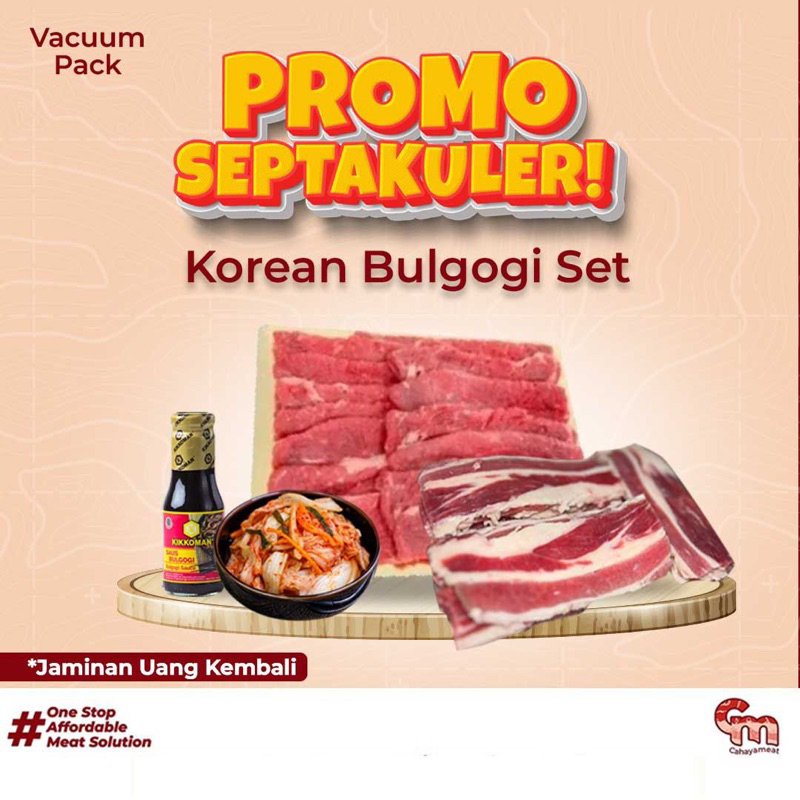 Jual Bundling Korean Bulgogi Beef Set Halal | Shopee Indonesia