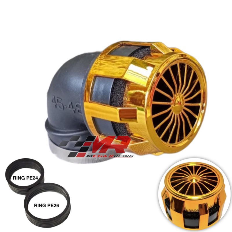 Jual Filter Karbu Universal Model Turbin Kipas Pesawat - Filter ...