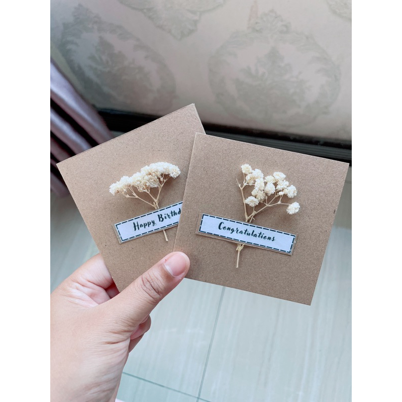 Jual kartu ucapan vintage aesthetic greating card lucu | Shopee Indonesia
