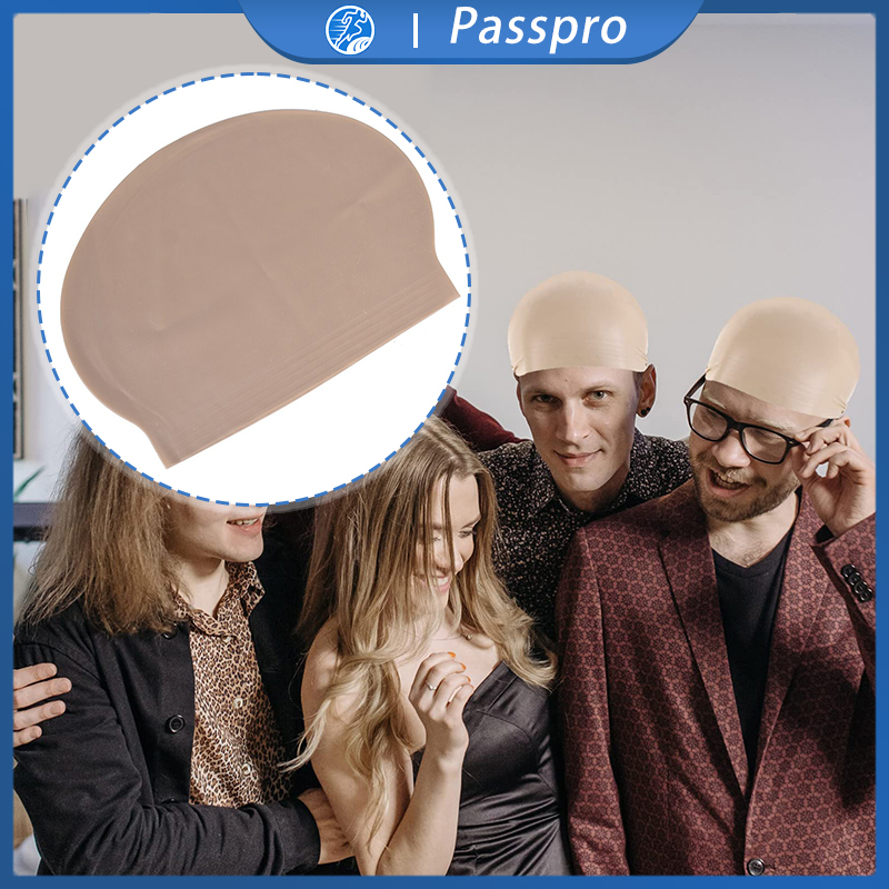 Jual Bald Cap Fake Skin Untuk Makeup Kepala Botak Palsu | Shopee Indonesia