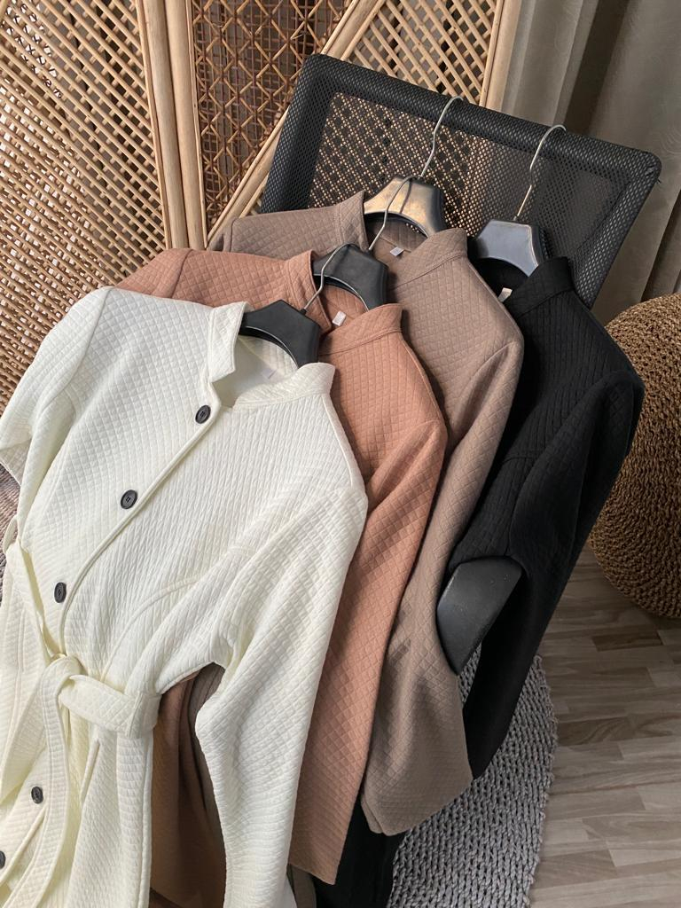 Jual Zarra Zara Outer Coat Diamond Premium | Long Coat Wanita Tebal ...