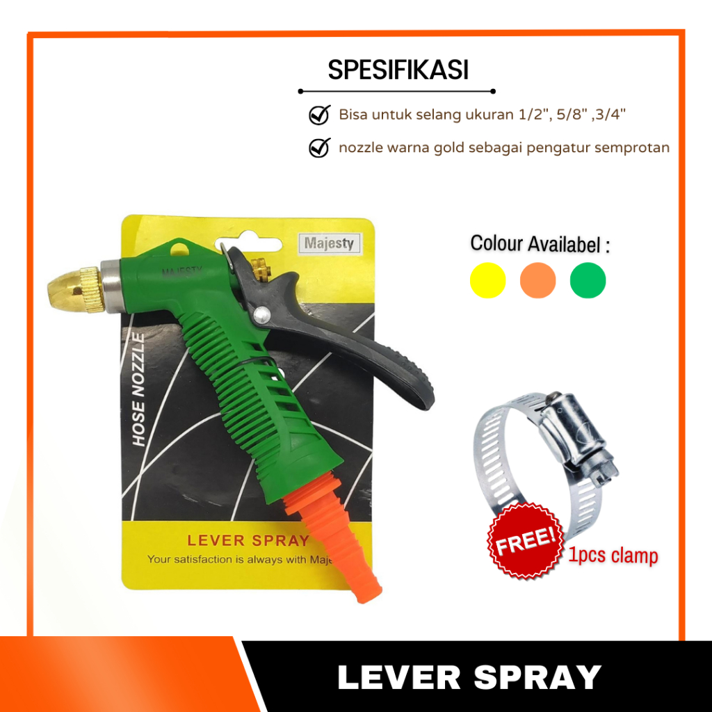 Jual Semprotan Air Manual Pistol Alat Semprotan Air Model Pistol ...