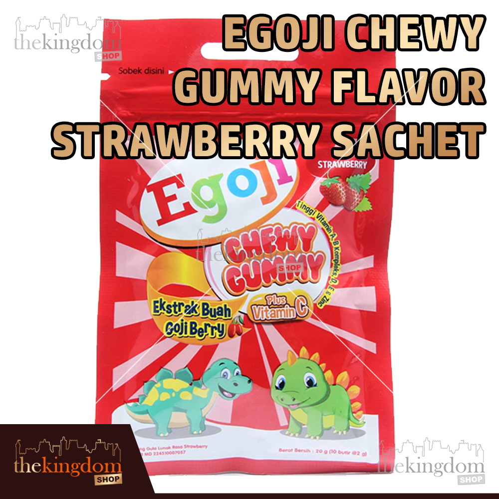 Jual Egoji Chewy Gummy Multivitamin Vitamin C Anak Kids Supplement ...