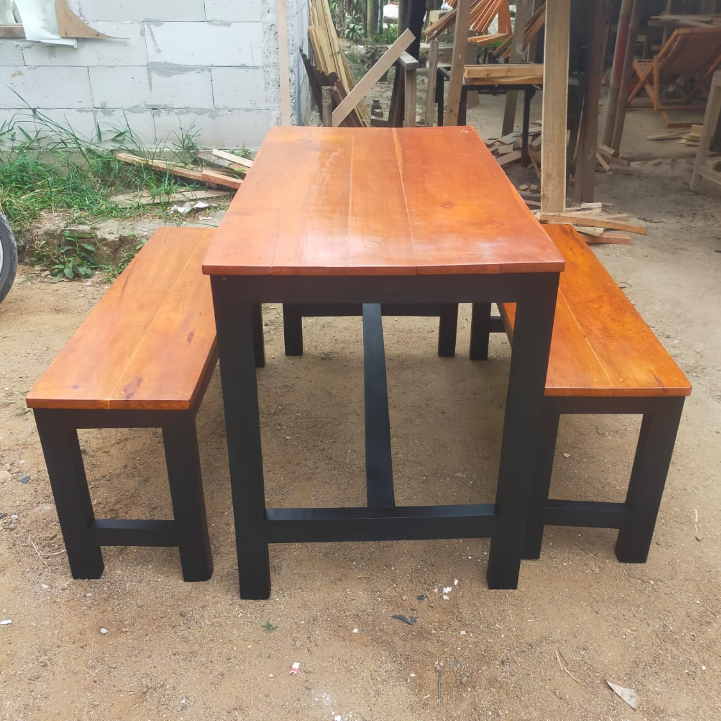 Jual Meja Kursi Restoran SET (1 Meja + 2 Kursi) | Shopee Indonesia