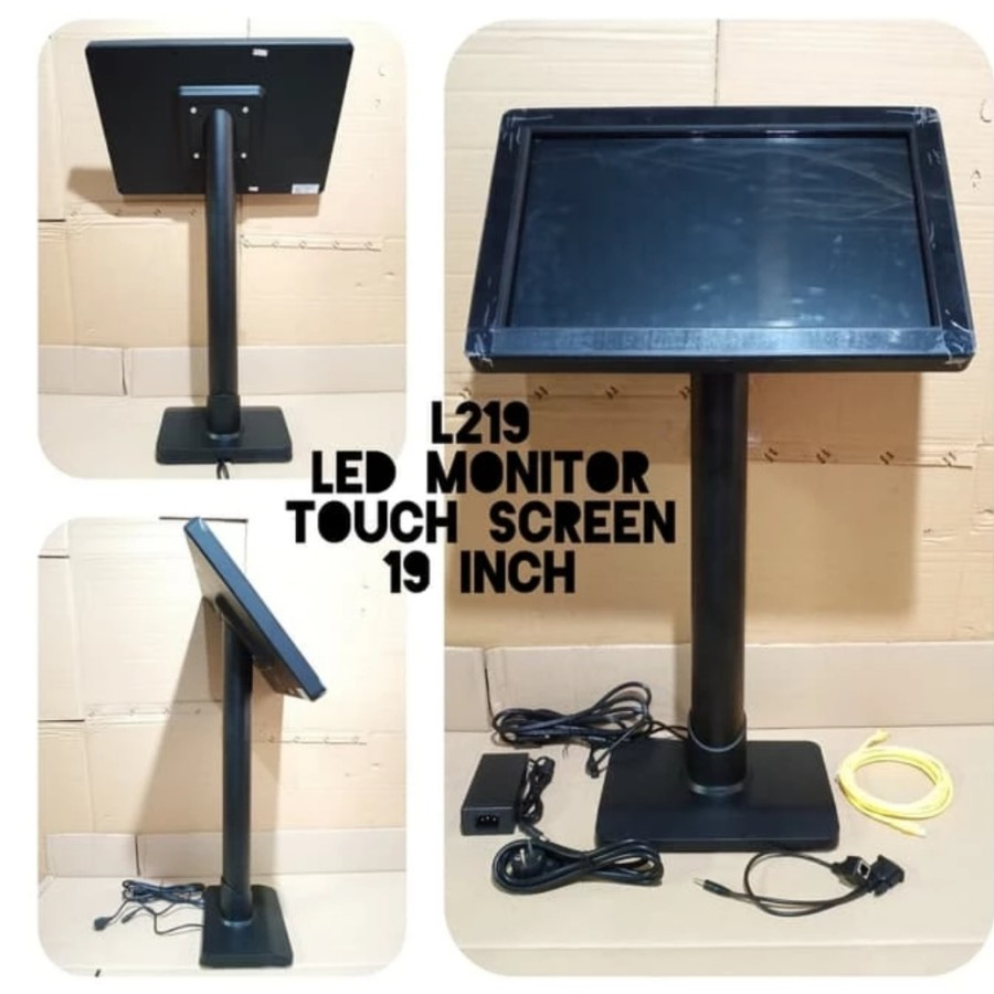 Jual Layar Monitor Touch Screen Karaoke Untuk GEISLER 19 Inch + Stand ...