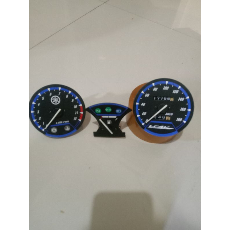 Jual mesin speedometer Amper bensin yamaha vixion old original | Shopee ...