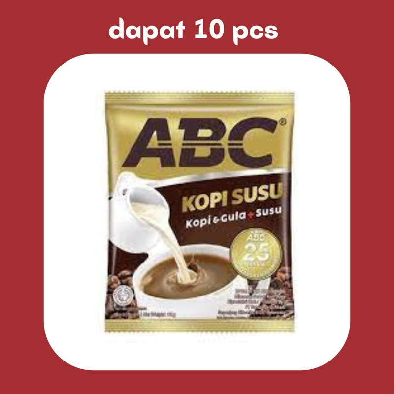 Jual Kopi ABC susu (10 PCS) | Shopee Indonesia